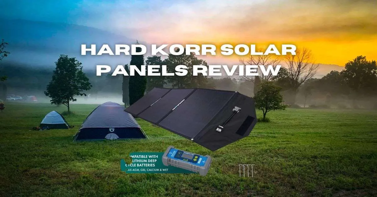 Hard Korr Solar Panels 2025 | Agile Camping